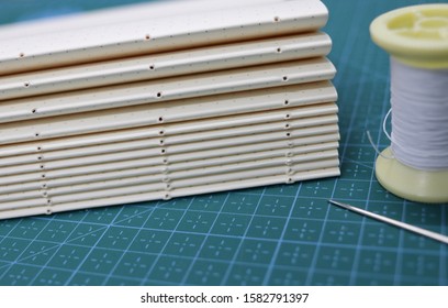 Bookbinding Process Handmade Book Stock Photo 1582791397 | Shutterstock