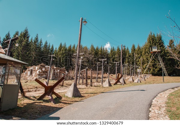 Border Cold War Stock Photo 1329400679 | Shutterstock