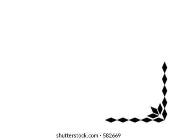 Border Corner Design Diamond Shape Stock Photo 582669 | Shutterstock