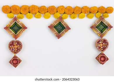 876 Diya border Images, Stock Photos & Vectors | Shutterstock