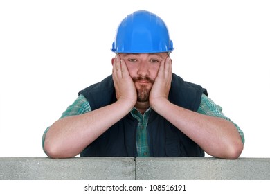 6,174 Bored construction worker Images, Stock Photos & Vectors ...