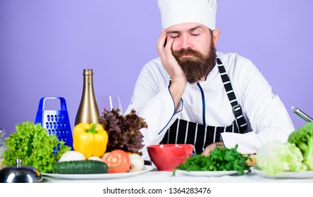 642 Exhausted chef Images, Stock Photos & Vectors | Shutterstock