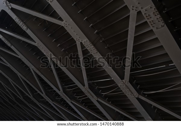 Bottom Large Bridge Bottom View Back Stock Photo 1470140888 | Shutterstock
