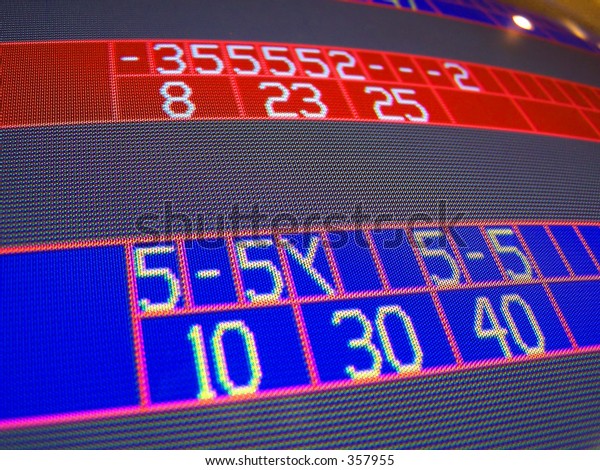 Bowling Score Screen Stock Photo (Edit Now) 357955