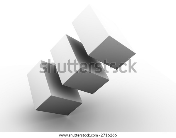 Box 3d Stock Photo (Edit Now) 2716266
