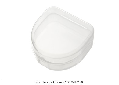 Box Translucent Plastic Isolated On White Stock Photo 1007587459 ...