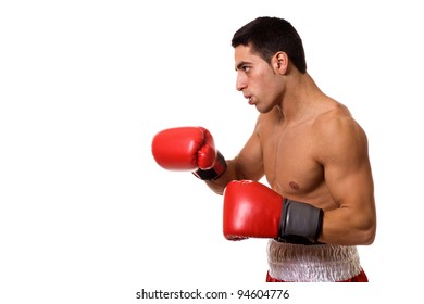 Naked Boxer Boxing Gloves Looking Camera库存照片515938951 | Shutterstock
