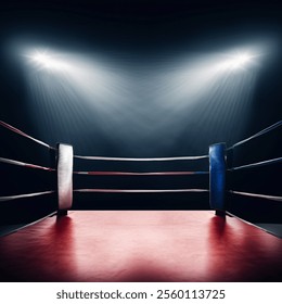 Boxing Ring Backdrop AI-generated image 2564308989 | Shutterstock