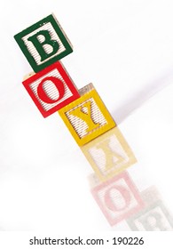 Boy Blocks Stock Photo 190226 | Shutterstock