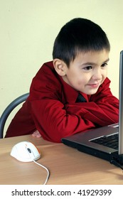 Boy Computer Stock Photo 41929399 | Shutterstock
