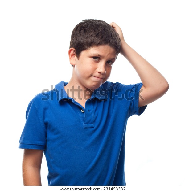 Boy Doubt Stock Photo (Edit Now) 231453382
