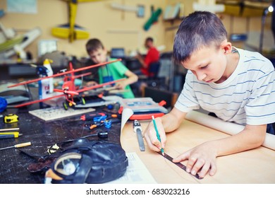 Boy Drafting Airplane Stock Photo 683023216 | Shutterstock