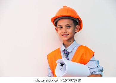 Boy Dressed Engineer Stock Photo 1093494626 | Shutterstock