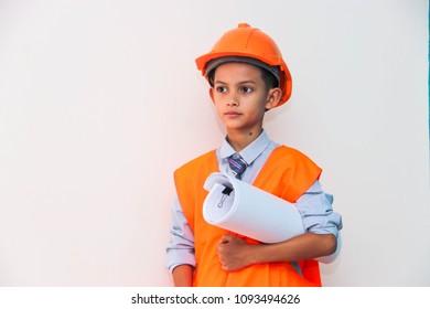 Boy Dressed Engineer Stock Photo 1093494626 | Shutterstock