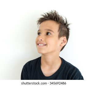 Boy Face Stock Photo (Edit Now) 345692486