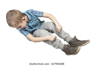Boy Looking Down Left Stock Photo 427983388 | Shutterstock