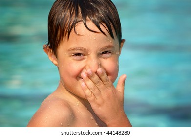 Boy Pool Stock Photo 44148280 | Shutterstock
