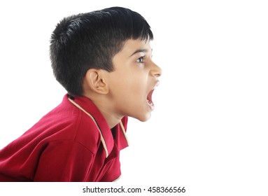 Boy Shouting Stock Photo 458366566 | Shutterstock