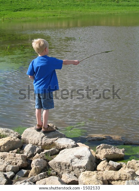 Boy Stick Stock Photo 1502133 | Shutterstock