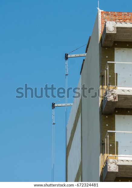 Brackets Building Cradle Stock Photo 672324481 | Shutterstock