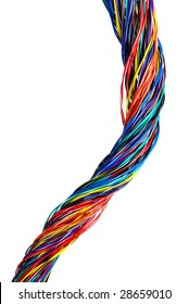Braided Color Computer Cable Stock Photo 28659010 | Shutterstock