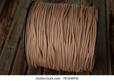 Braided Cord Spool Polyester Cord Macrame Stock Photo 787648945 ...