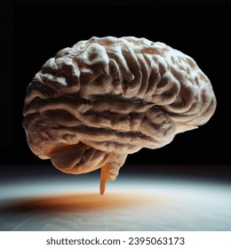 Indoor Photo Brain Glowing Neural Pathways AI-generated image ...
