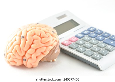 Plasticine Human Brain Laptop Isolated On Stock Photo 1138688441 ...