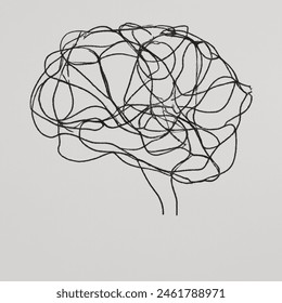 Transparent Background Single Think Black Line AI-generated image ...