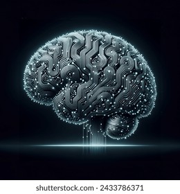 Ai Brain Transparent Background AI-generated image 2436224515 ...
