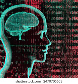 Brains Codes Programming Binary System Ai AI-generated image 2470705511 | Shutterstock