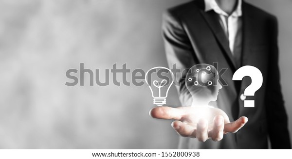 Brainstorm Idea Question Mark Stock Photo 1552800938 | Shutterstock