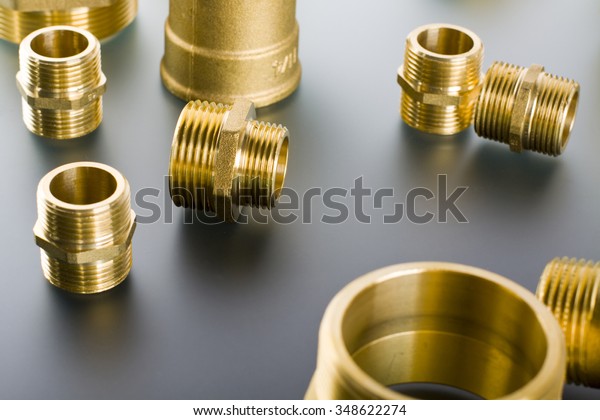 Brass Fitting Union Gate Valve Stock Photo 348622274 | Shutterstock