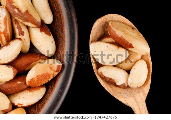 Brazil Nut Source Selenium Healthy Diet Stock Photo 1947427675 ...