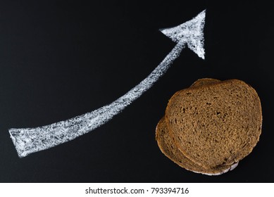 Bread Arrow Pointing Appreciation Stock Photo 793394716 | Shutterstock