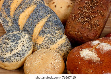 Bread Different Types Bread Long Loaf Stock Photo 76367410 | Shutterstock