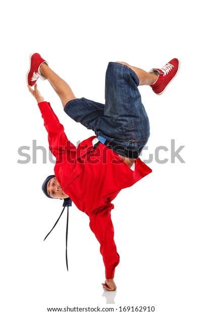 Breakdancer Doing Hand Stand Stock Photo 169162910 | Shutterstock