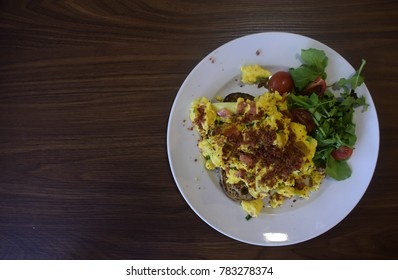 32 Scrambled Bacon Bits Eggs Images, Stock Photos & Vectors | Shutterstock