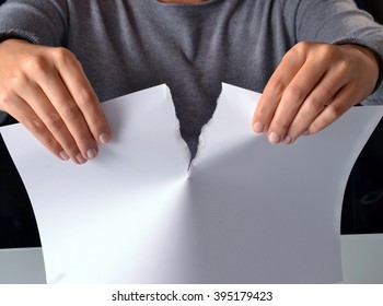 2,538 Woman breaking paper Images, Stock Photos & Vectors | Shutterstock