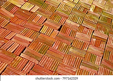 Brick Block Pathway Texture Stock Photo (Edit Now) 797162329