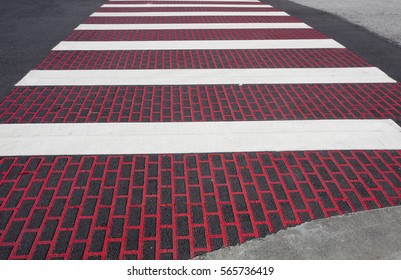 Brick Pattern Crosswalk Stock Photo 565736419 | Shutterstock