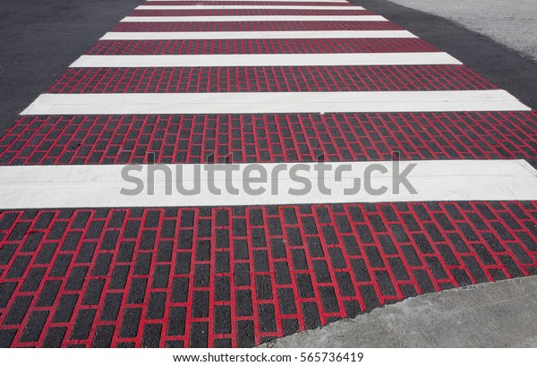 Brick Pattern Crosswalk Stock Photo 565736419 | Shutterstock