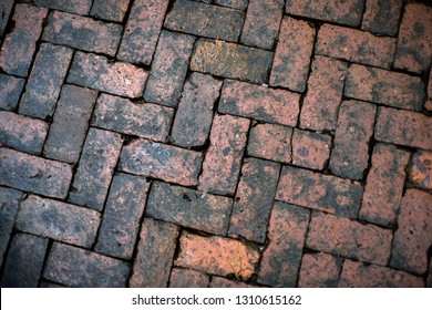 Brick Pattern Floor Tile Texture Material Stock Photo 1310615162 ...