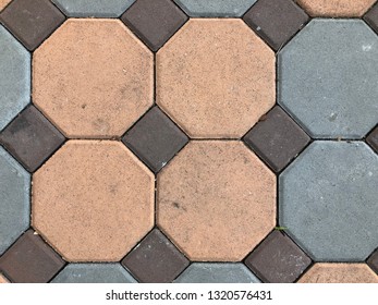 Brick Pattern Floor Tile Texture Material Stock Photo 1320576431 ...