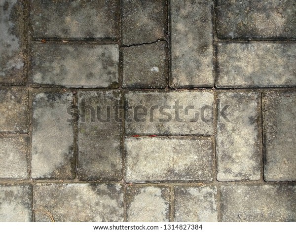 Brick Pattern Floor Tile Texture Material Stock Photo 1314827384 ...