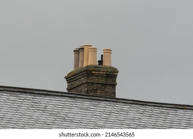 Brick Stack Different Types Chimney Pots Stock Photo 2146543565 ...
