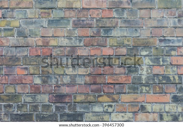 Brick Wall All Different Colored Bricks Stock Photo 396457300 ...