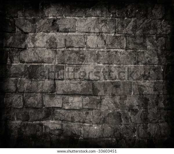 Brick Wall Border Backgrounds Textures Stock Photo 33603451 | Shutterstock