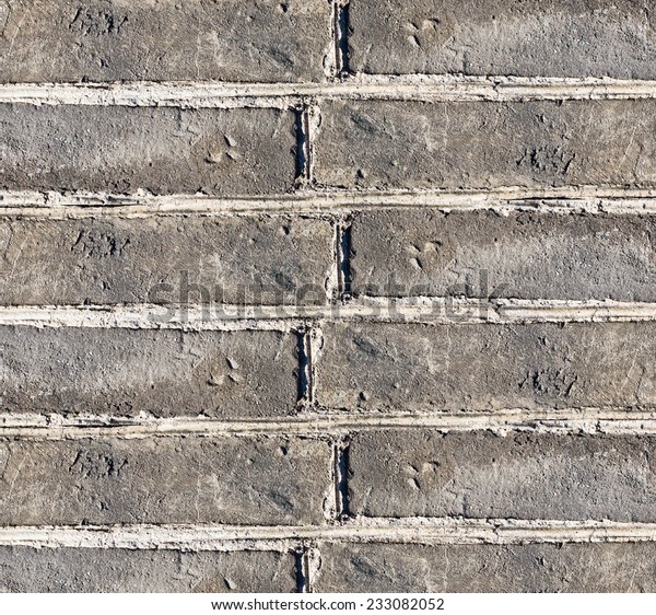 Brick Wall Made Repeating Bricks Stock Photo 233082052 | Shutterstock