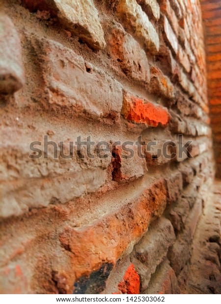 Brick Wall Side View Stock Photo 1425303062 | Shutterstock